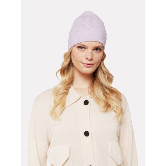 Brodie Cashmere | Accessories | New Brodie Cashmere Katie Cable Hat In ...